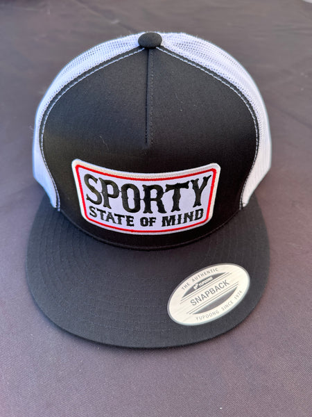 SPORTY state of mind trucker hat – Chopper Kings Clothing