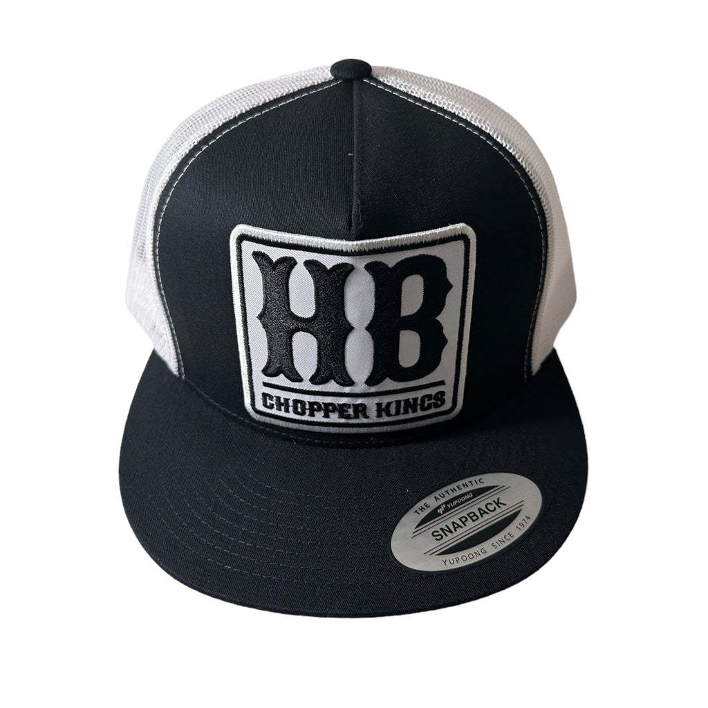 HB CK trucker hat white patch – Chopper Kings Clothing