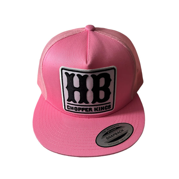 HB CK trucker hat white patch – Chopper Kings Clothing