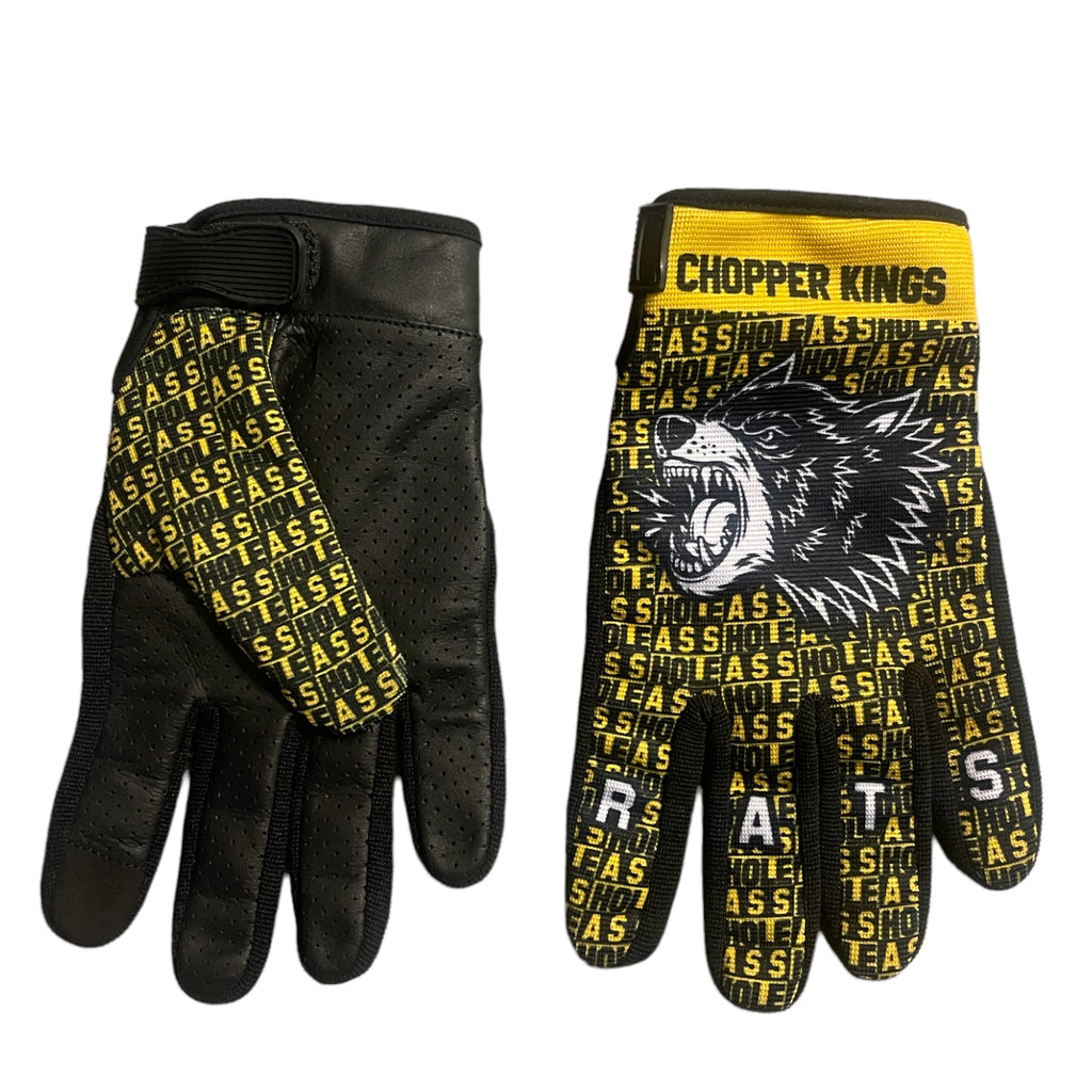 WOLVES riding gloves – Chopper Kings Clothing