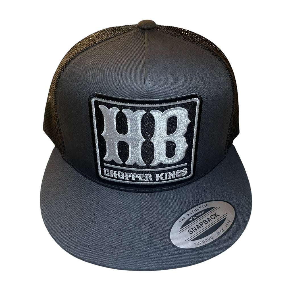 HB CK trucker hat black patch – Chopper Kings Clothing