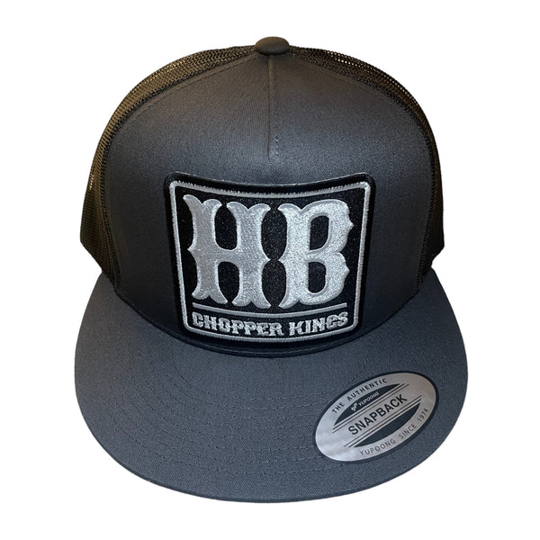HB CK trucker hat black patch – Chopper Kings Clothing