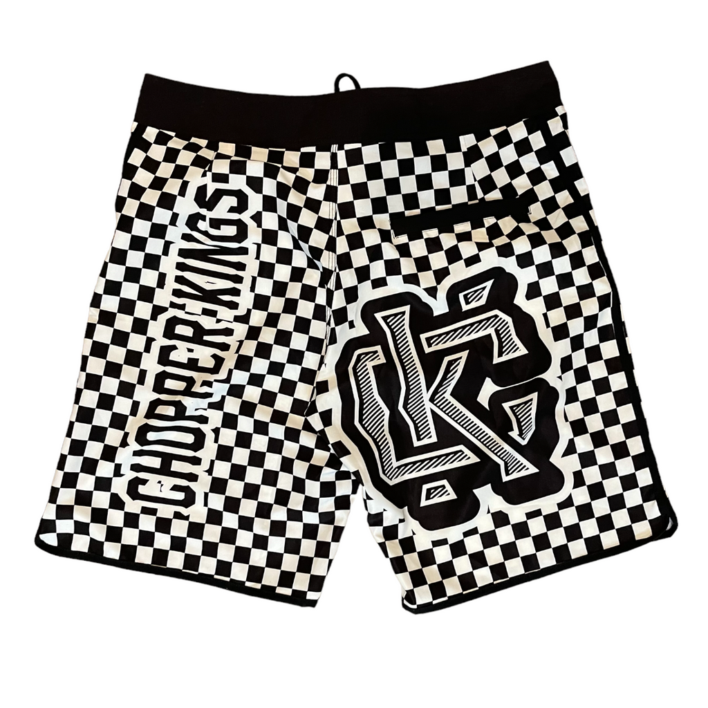 CHECKERS board shorts – Chopper Kings Clothing